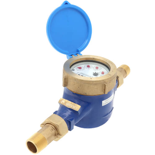 WM2-A-C-03 - Dwyer WM2-A-C-03 - 3/4" NPT Multi-Jet Brass Water Meter ...