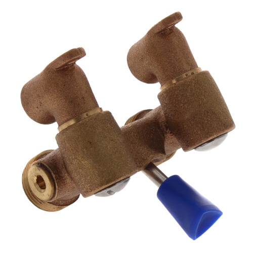 WMVS - Bluefin WMVS - Washing Machine Valve, Solder End Bronze w/ Lever
