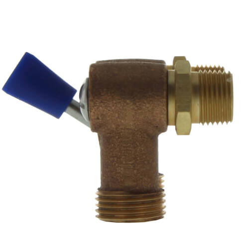 WMVT - Bluefin WMVT - Washing Machine Valve Bronze w/ Lever, MIP Inlet