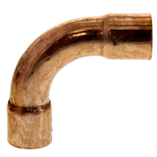 WP7LT-04 - Cello WP7LT-04 - 1/4" Copper 90° Long Turn Elbow