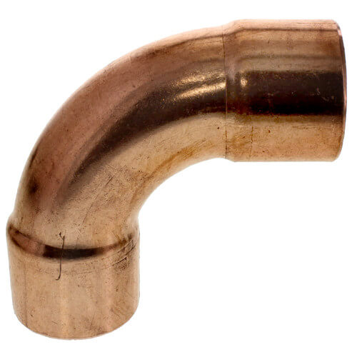 10020262 - Elkhart 10020262 - 1-1/8" OD Copper 90° Long Turn Elbow for ...