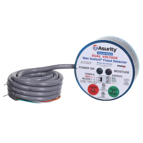 WS-2DV - DiversiTech WS-2DV - Wet Switch Dual Voltage Flood Detector ...