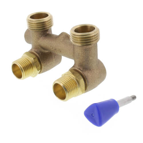 WSI-050 - Matco-Norca WSI-050 - Washing Machine Valve Bronze w/ Lever ...