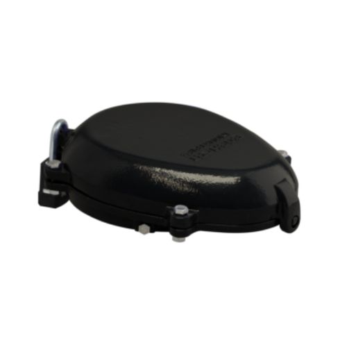 WTC-A06-BLK - Boshart WTC-A06-BLK - 6" Watertight Aluminum Well Cap (Black)
