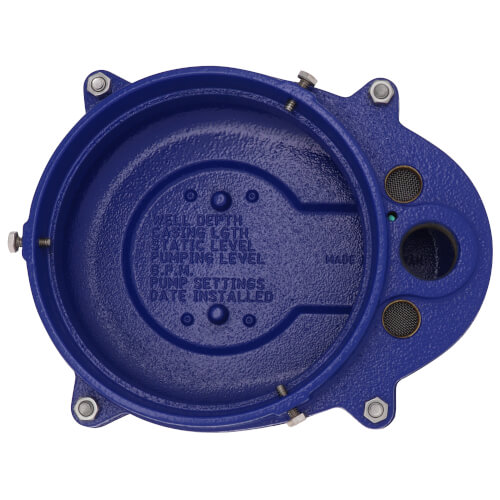 WTC-C06 - Boshart WTC-C06 - 6" Watertight Cast Iron Well Cap (Blue)