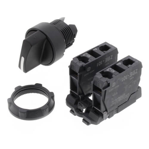 XB5AD33 - Square D XB5AD33 - Black Complete Selector Switch