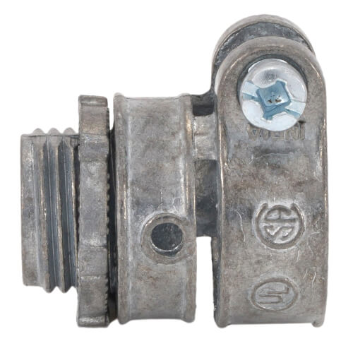 XC-270 - Steel City XC-270 - 1/2" Zinc Straight Squeeze Connector