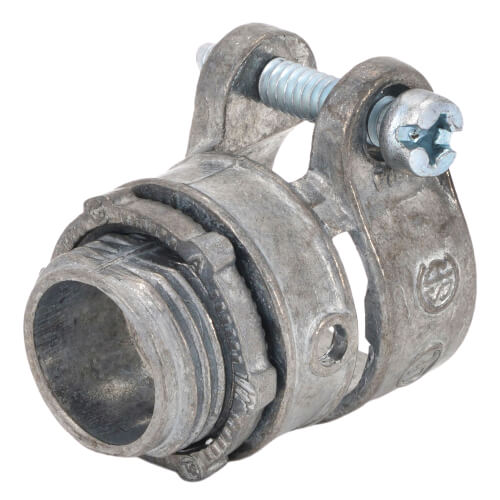 XC-270 - Steel City XC-270 - 1/2" Zinc Straight Squeeze Connector