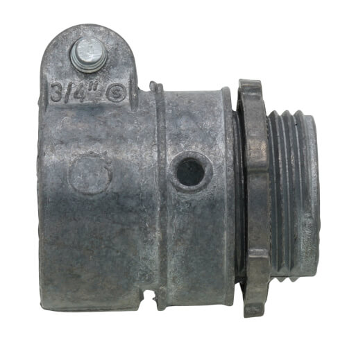 XC-272 - Steel City XC-272 - 3/4" Zinc Straight Squeeze Connector