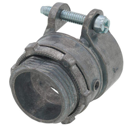 XC-273 - Steel City XC-273 - 1" Zinc Straight Squeeze Connector