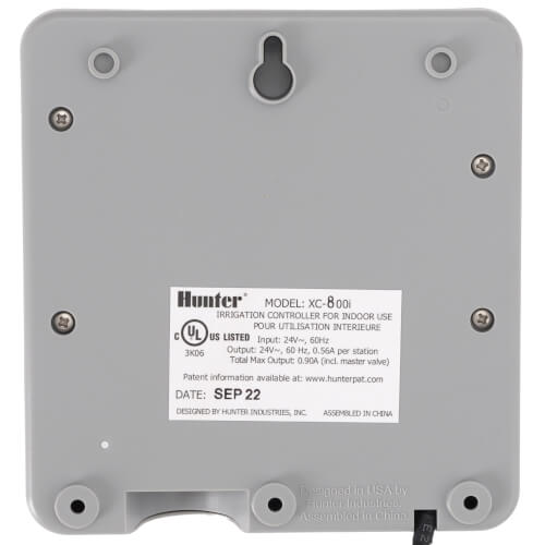 XC800I - Hunter XC800I - X-CORE 8 Station Indoor Controller