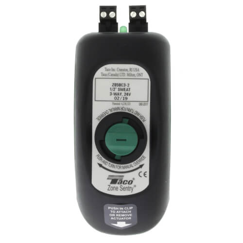 Z050C3-2 - Taco Z050C3-2 - 1/2" 3-Way Zone Sentry Valve Normally Closed ...