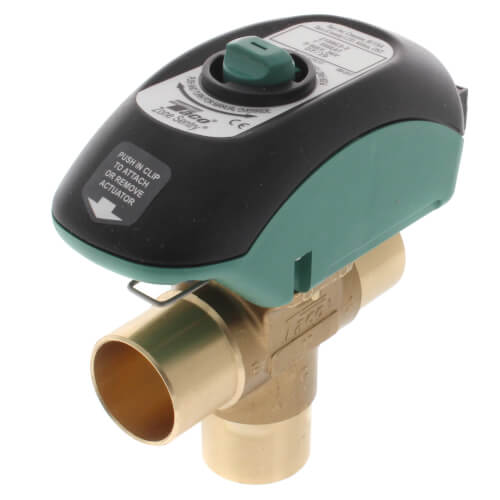 Z100C3-2 - Taco Z100C3-2 - 1" 3-Way Zone Sentry Valve Normally Closed ...