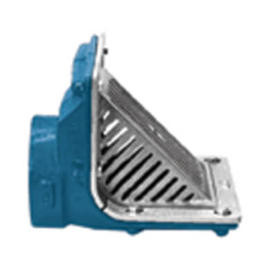 Z187-4IP - Zurn Z187-4IP - 6" x 7" Oblique Scupper Roof Drain w/ 4" FIP ...