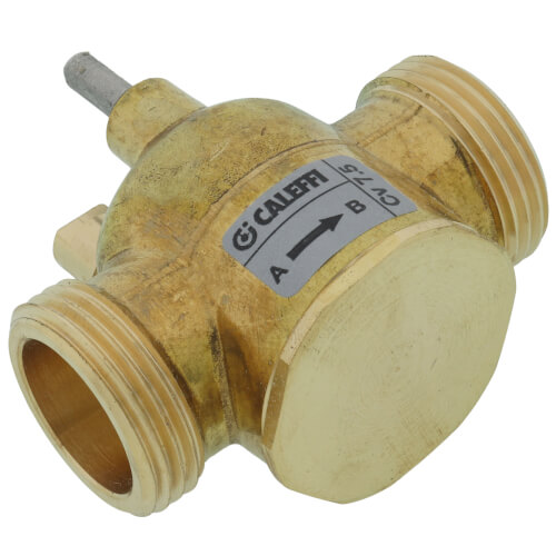 Z200687 - Caleffi Z200687 - Z-One 1" Male Union 2-Way Straight Zone ...