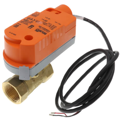 Z2075Q-K-CQKB24-RR - Belimo Z2075Q-K-CQKB24-RR - 3/4" ZoneTight 2-Way Control Valve, 9.8 Cv