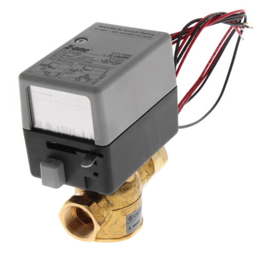Z40 - Caleffi Z40 - 3/4" Inverted Flare 2-Way, Normally Closed Zone ...