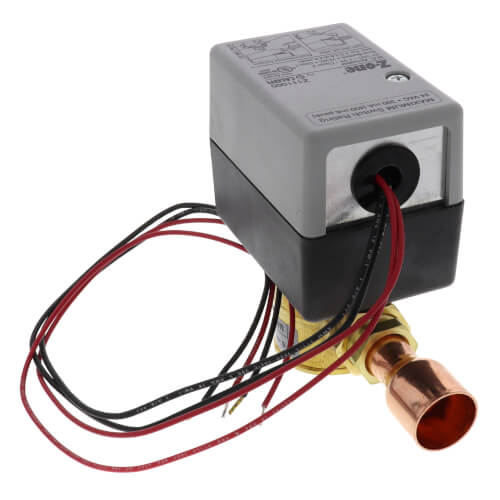 Z40F - Caleffi Z40F - 3/4" Inverted Flare 2-Way, Normally Closed Zone ...