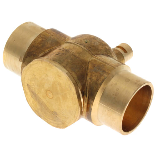 Z46 - Caleffi Z46 - 1" Sweat Normally Closed Zone Valve w/ Aux. Switch ...