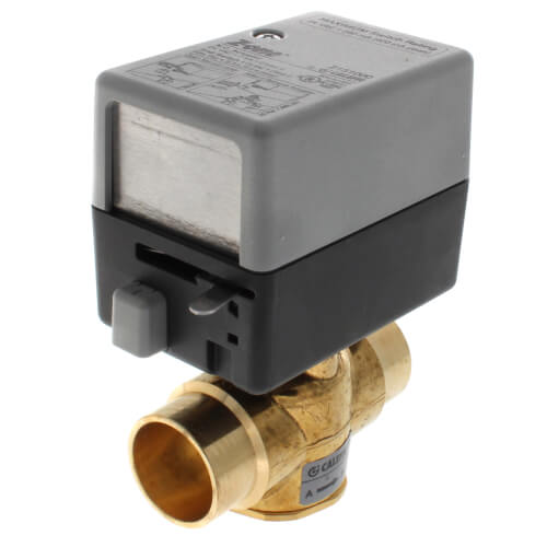 Z56 - Caleffi Z56 - 1" Sweat Normally Closed Zone Valve w/ Screw ...