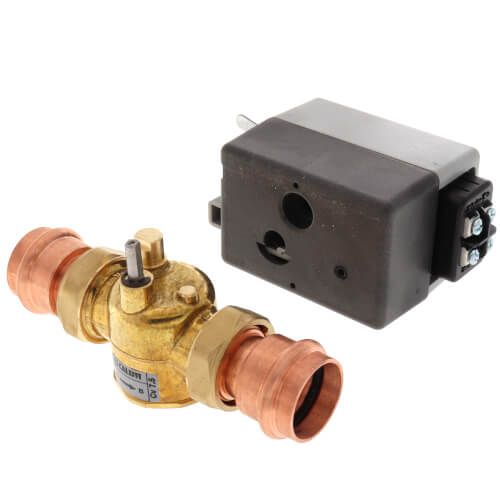Z56P - Caleffi Z56P - 1" Press 2-Way Zone Valve w/ Screw Terminals, 7.5 ...