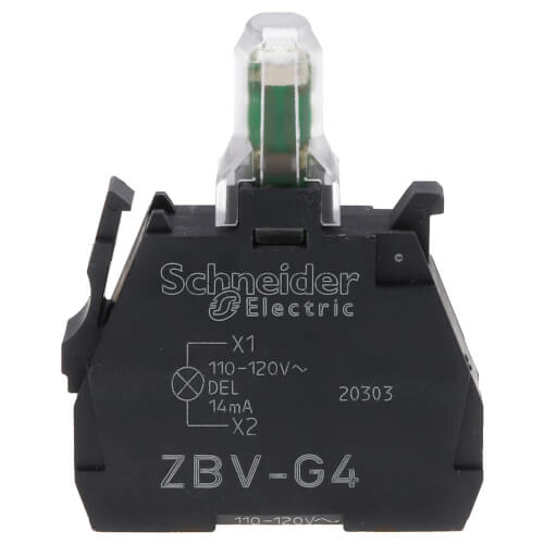 ZBVG4 - Square D ZBVG4 - Push Button Light Module (120 V)