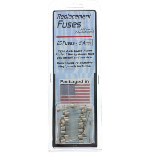 ZFG03 - Zebra Instruments ZFG03 - Fuses - Standard Size Glass (3A) Fast ...