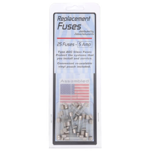 ZFG05 - Zebra Instruments ZFG05 - Fuses - Standard Size Glass (5A) Fast ...