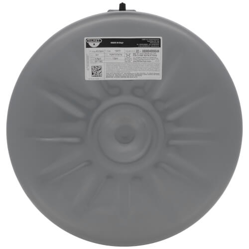 ZFT18C - Zilmet ZFT18C - Flat Round Hydronic Wall Hung Expansion Tank w ...