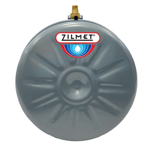 ZFT18C - Zilmet ZFT18C - Flat Round Hydronic Wall Hung Expansion Tank w ...